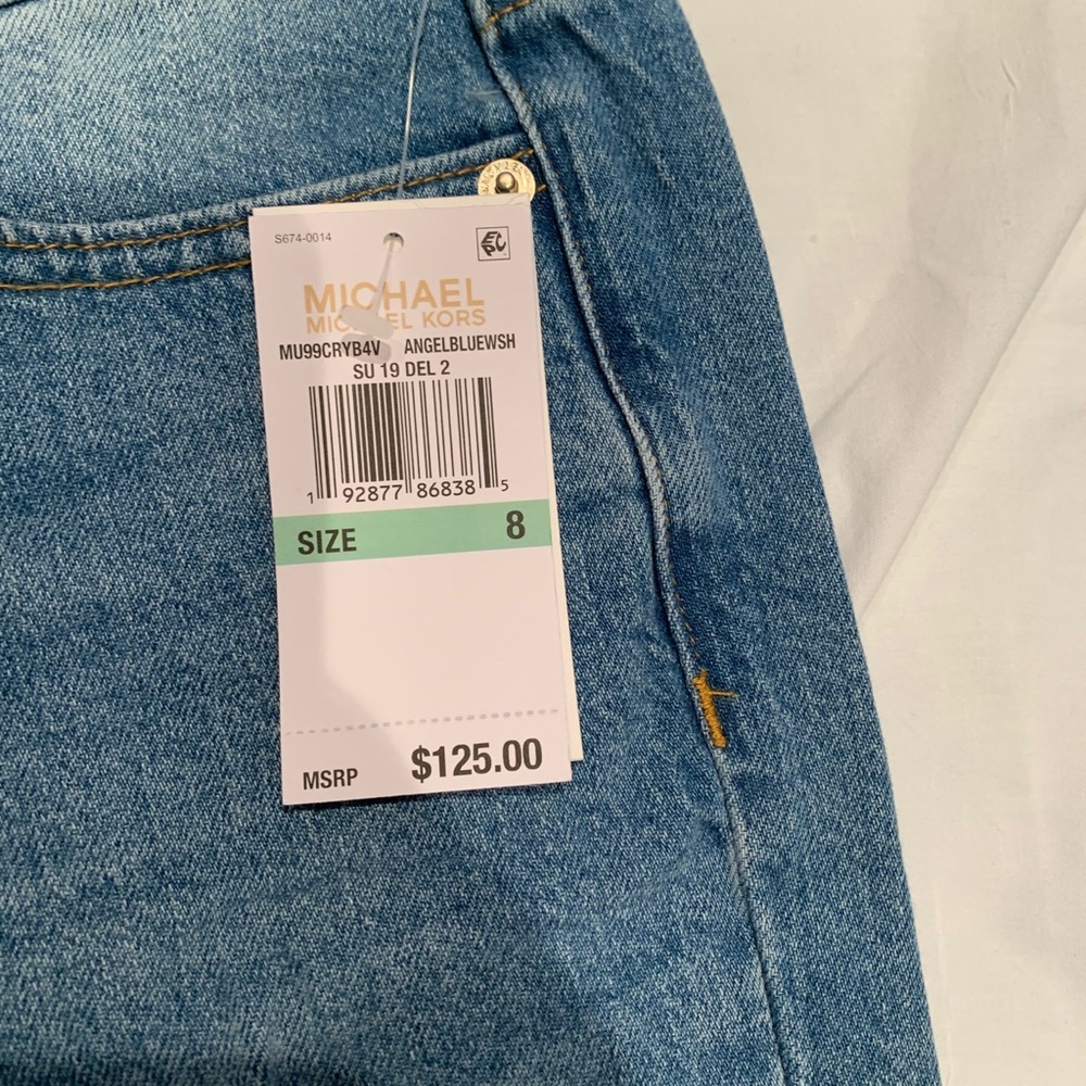 Michael Kors Izzy Cropped Flare - Gem